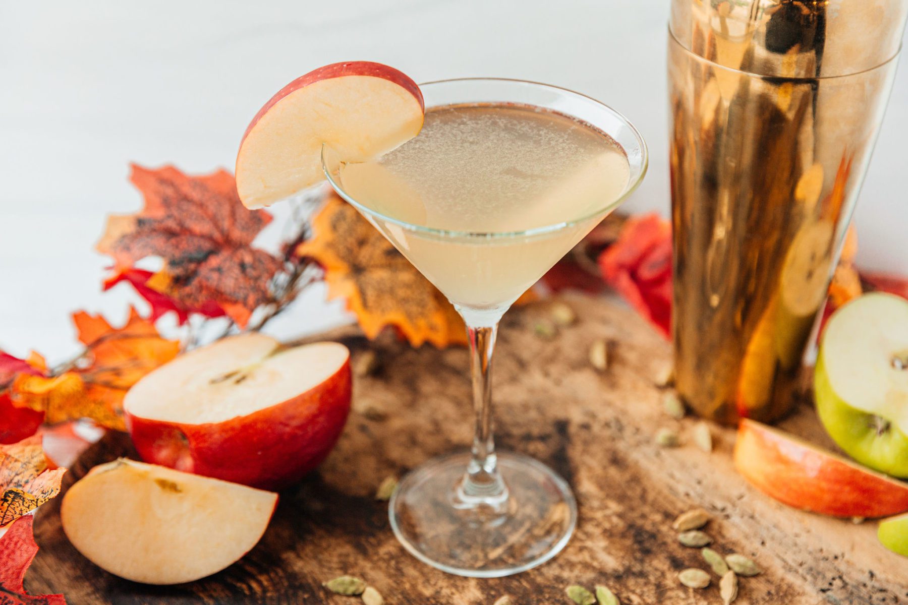 APPLETINI WITH CARDAMOM SYRUP Recipe | Red Stick Spice