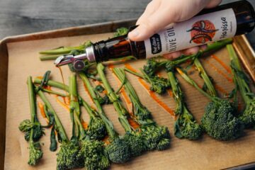 Blistered Broccolini with Whipped Cashew Sambal Sauce Recipe | Red ...