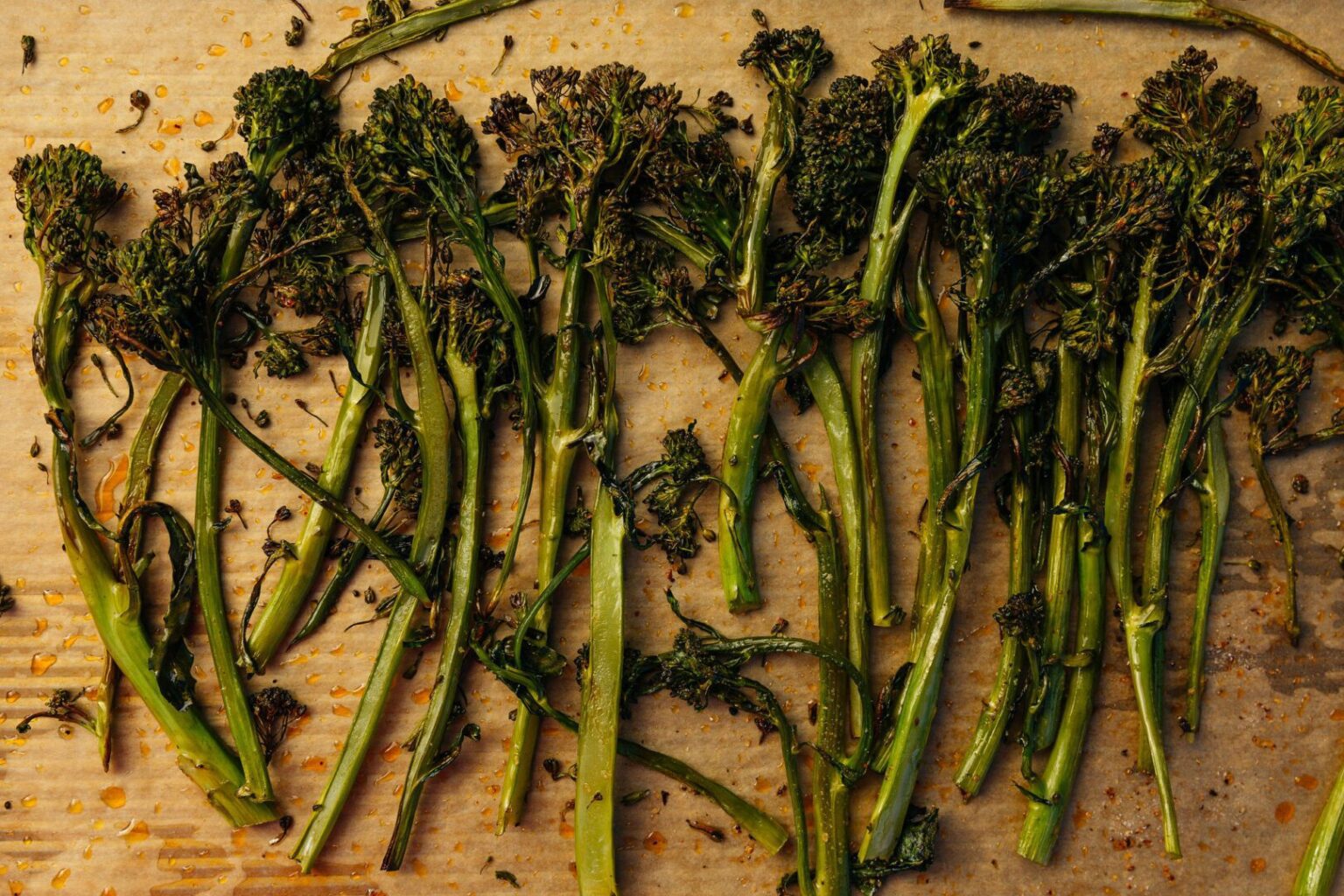 Blistered Broccolini with Whipped Cashew Sambal Sauce Recipe | Red ...