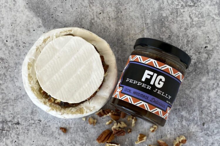 MUMMIFIED BAKED BRIE WITH PEPPER JELLY Recipe | Red Stick Spice