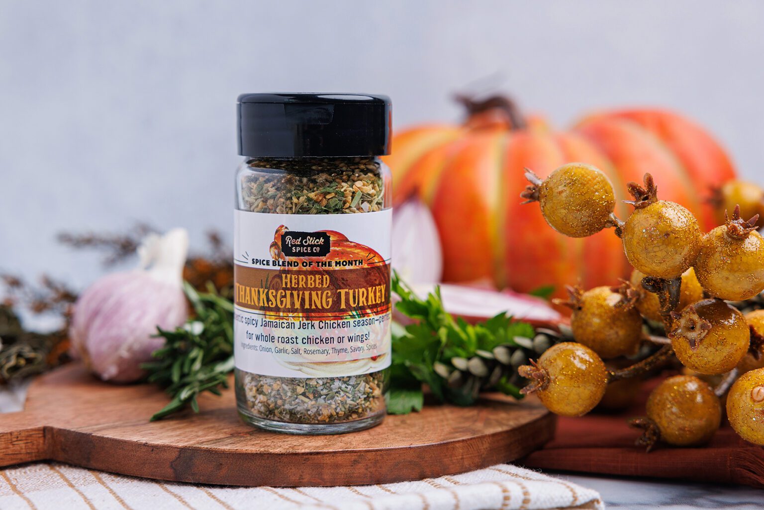 HERB ROASTED THANKSGIVING TURKEY Recipe | Red Stick Spice