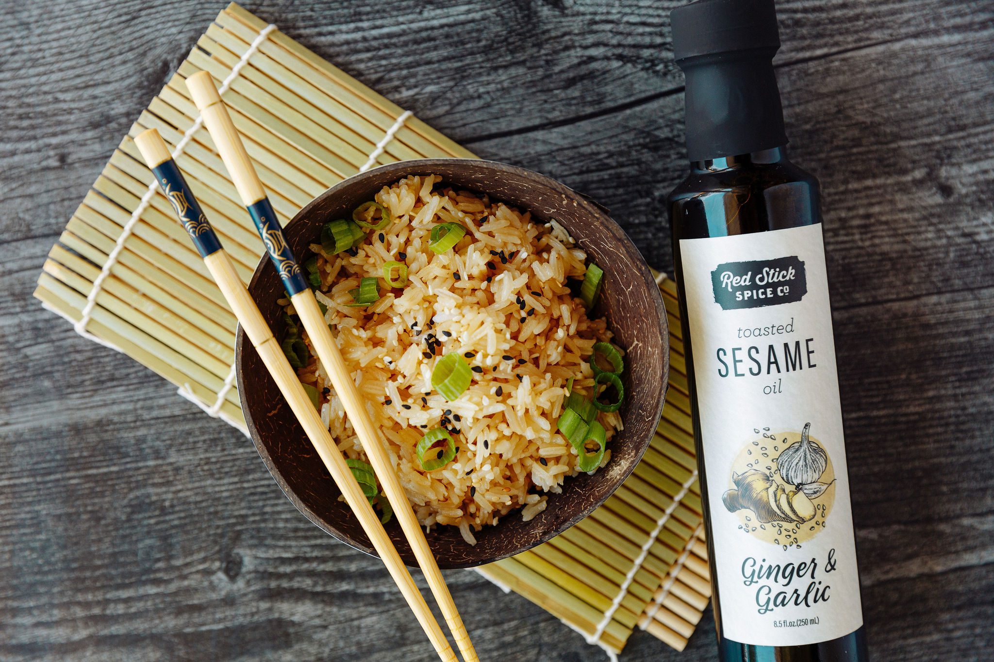 TOASTED SESAME RICE Recipe | Red Stick Spice