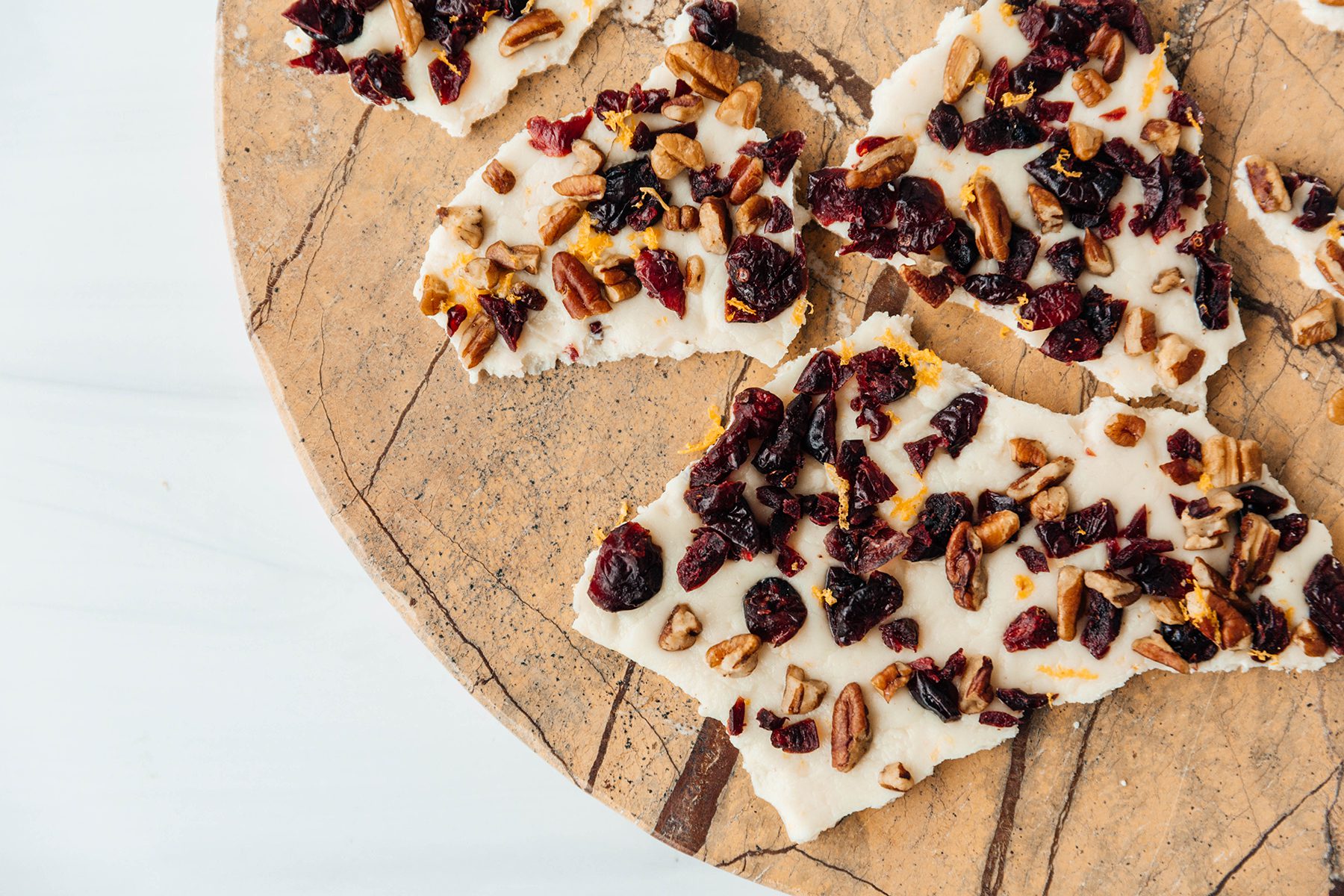 WHITE CHOCOLATE HOLIDAY BARK Recipe | Red Stick Spice