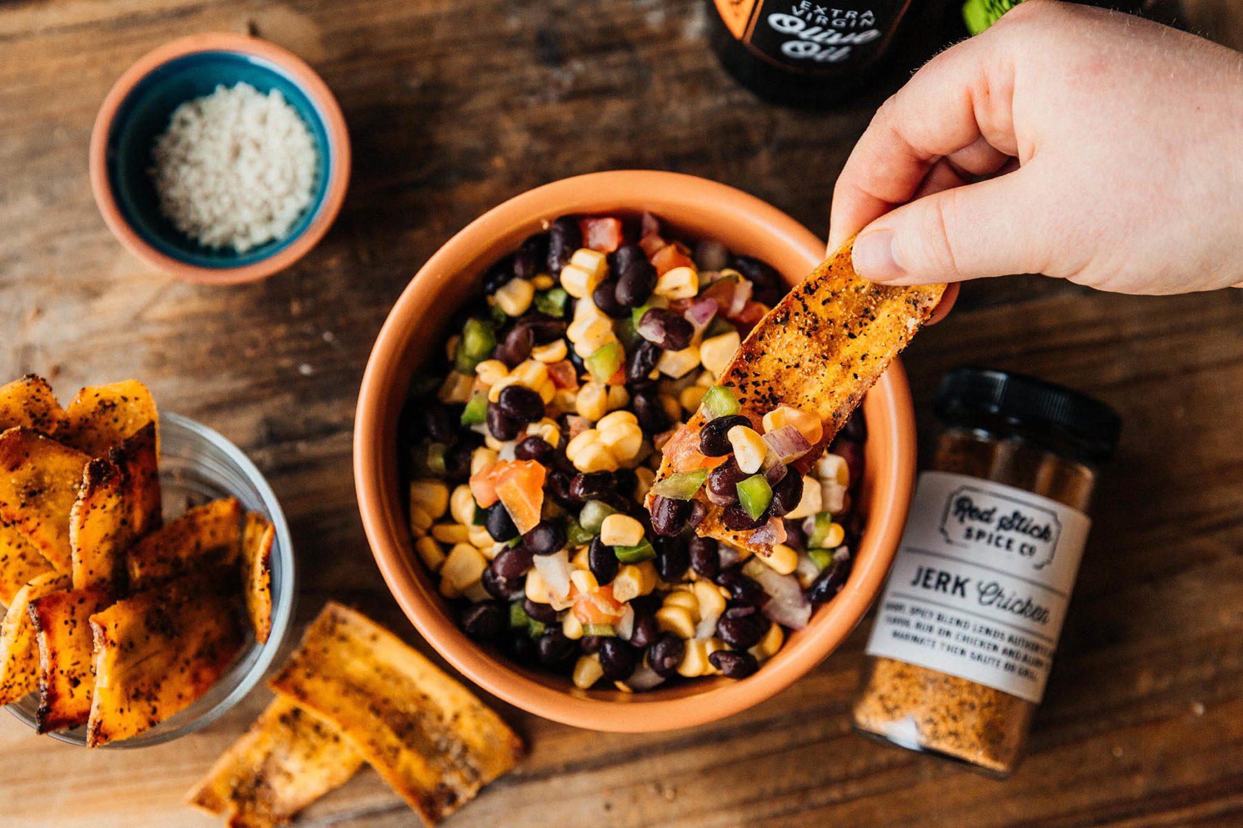 Habanero Lime Black Bean & Corn Salsa Recipe | Red Stick Spice