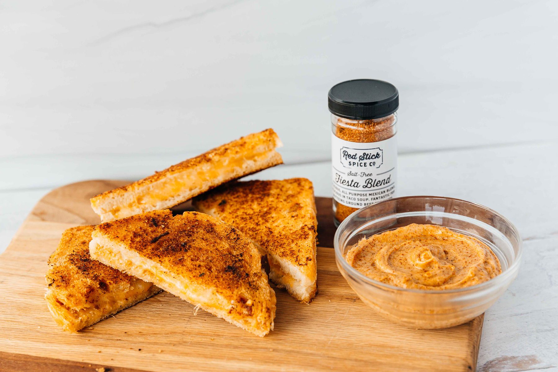 GRILLED CHEESE WITH SPICY MAYO Recipe | Red Stick Spice