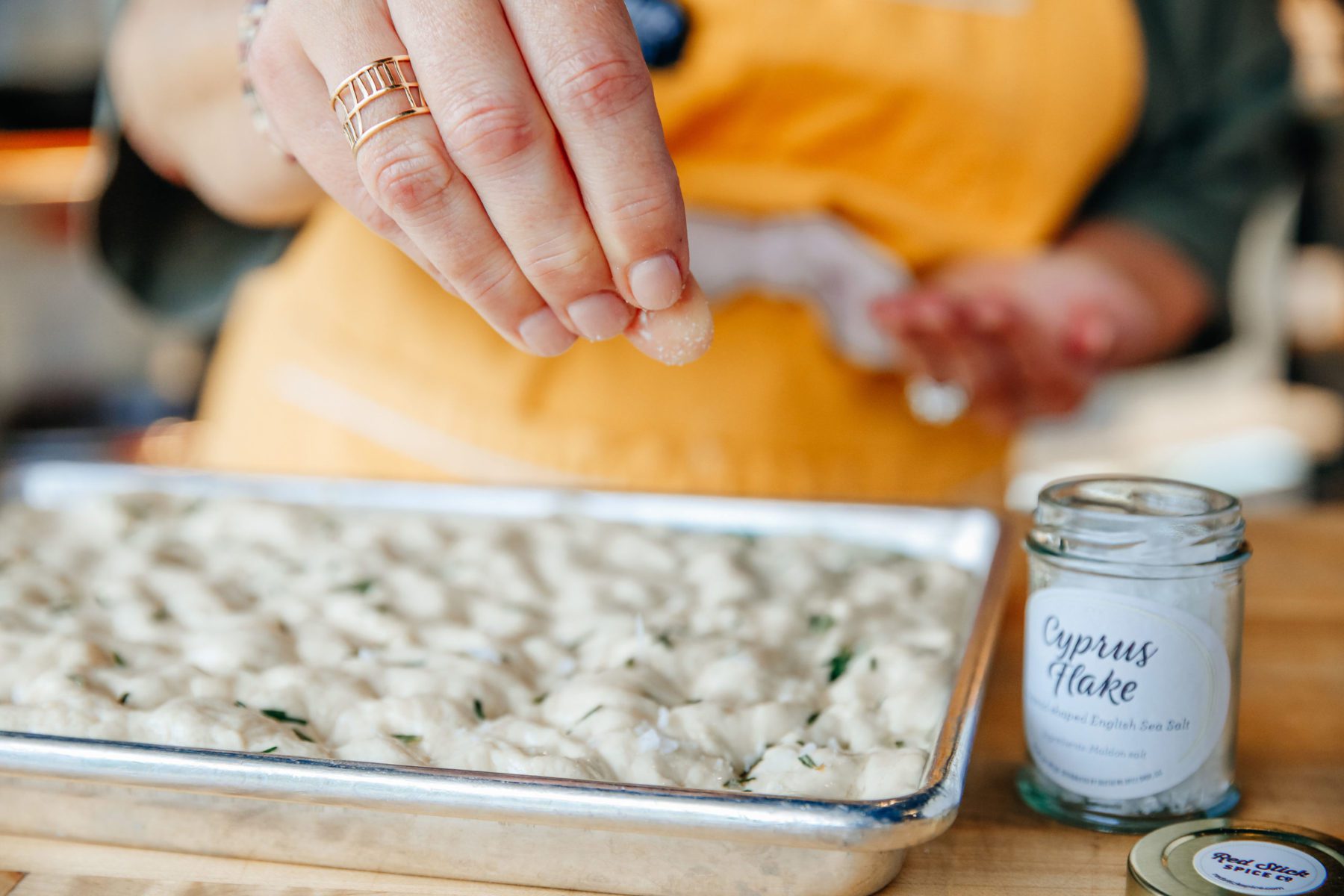 NO KNEAD ROSEMARY FOCACCIA WITH CYPRUS SALT Recipe | Red Stick Spice