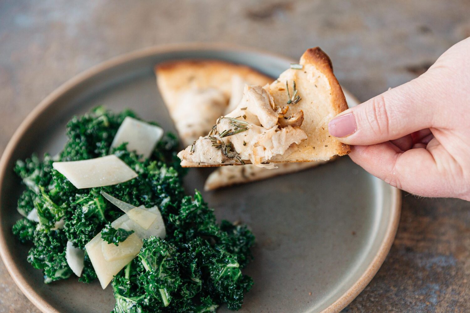 Rosemary Chicken Pizzettas Recipe | Red Stick Spice