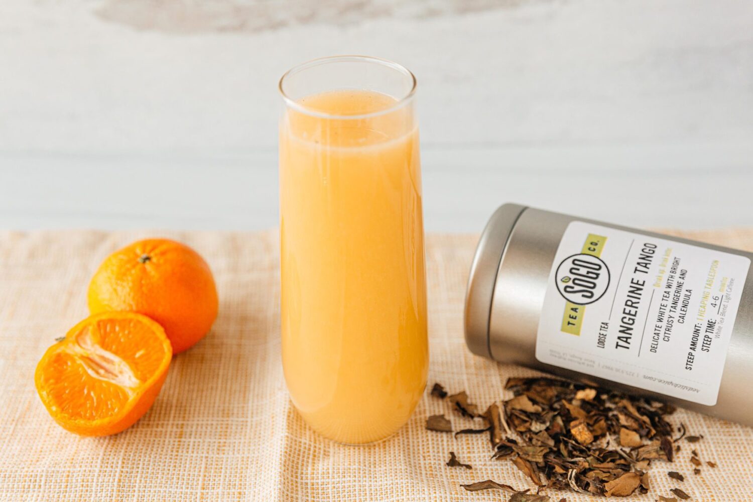 WHITE TEA MIMOSAS Recipe | Red Stick Spice