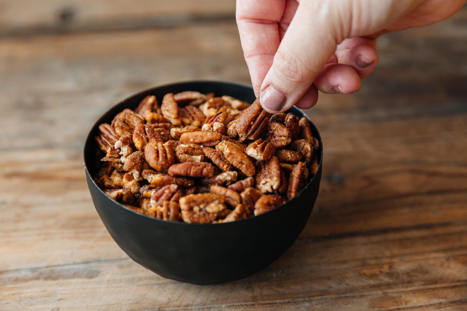 Berbere Spiced Pecans Recipe | Red Stick Spice