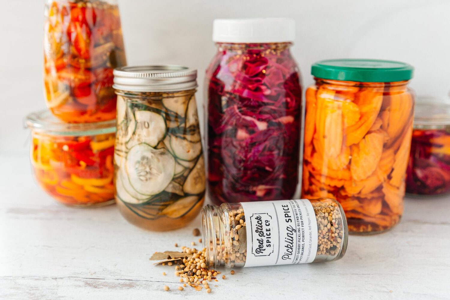 Sweet Quick Pickled Cucumbers Recipe | Red Stick Spice