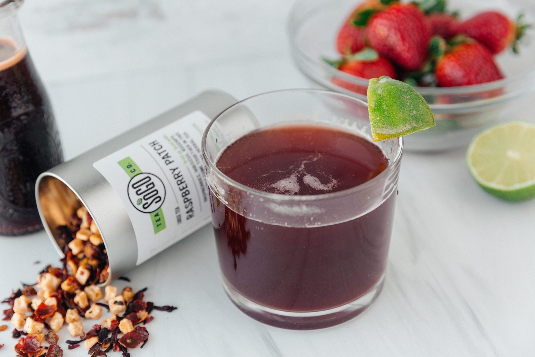 STRAWBERRY SHRUB MOCKTAIL Recipe | Red Stick Spice