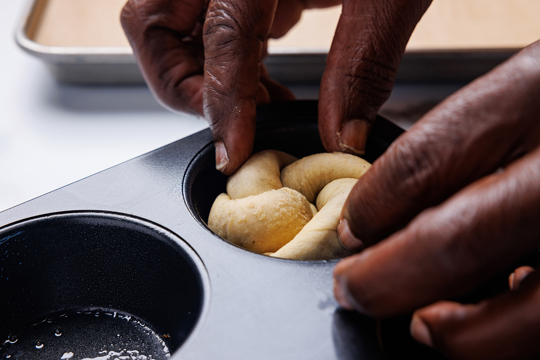 MINI KING CAKE MUFFINS Recipe | Red Stick Spice