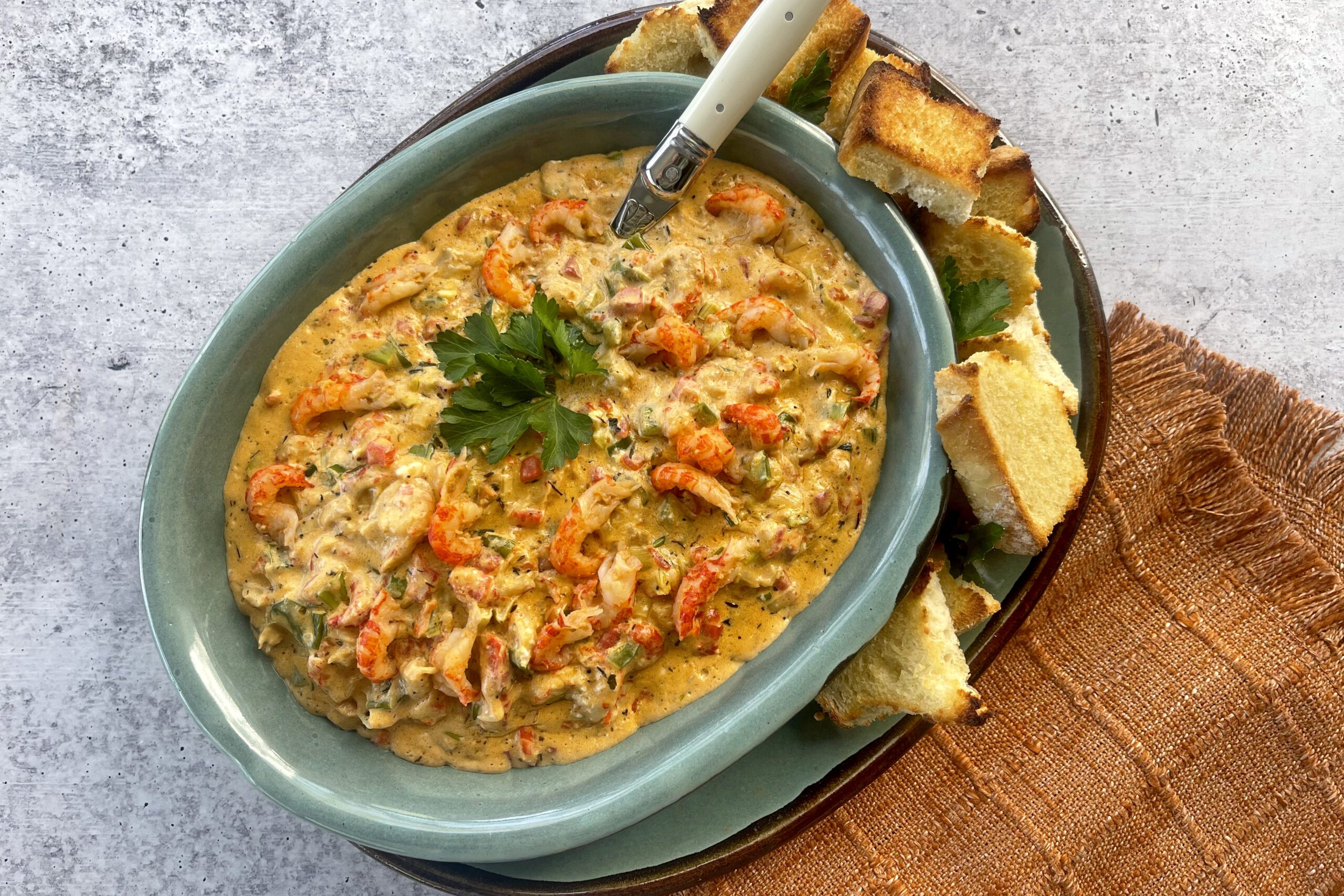 HOT CRAWFISH DIP Recipe | Red Stick Spice