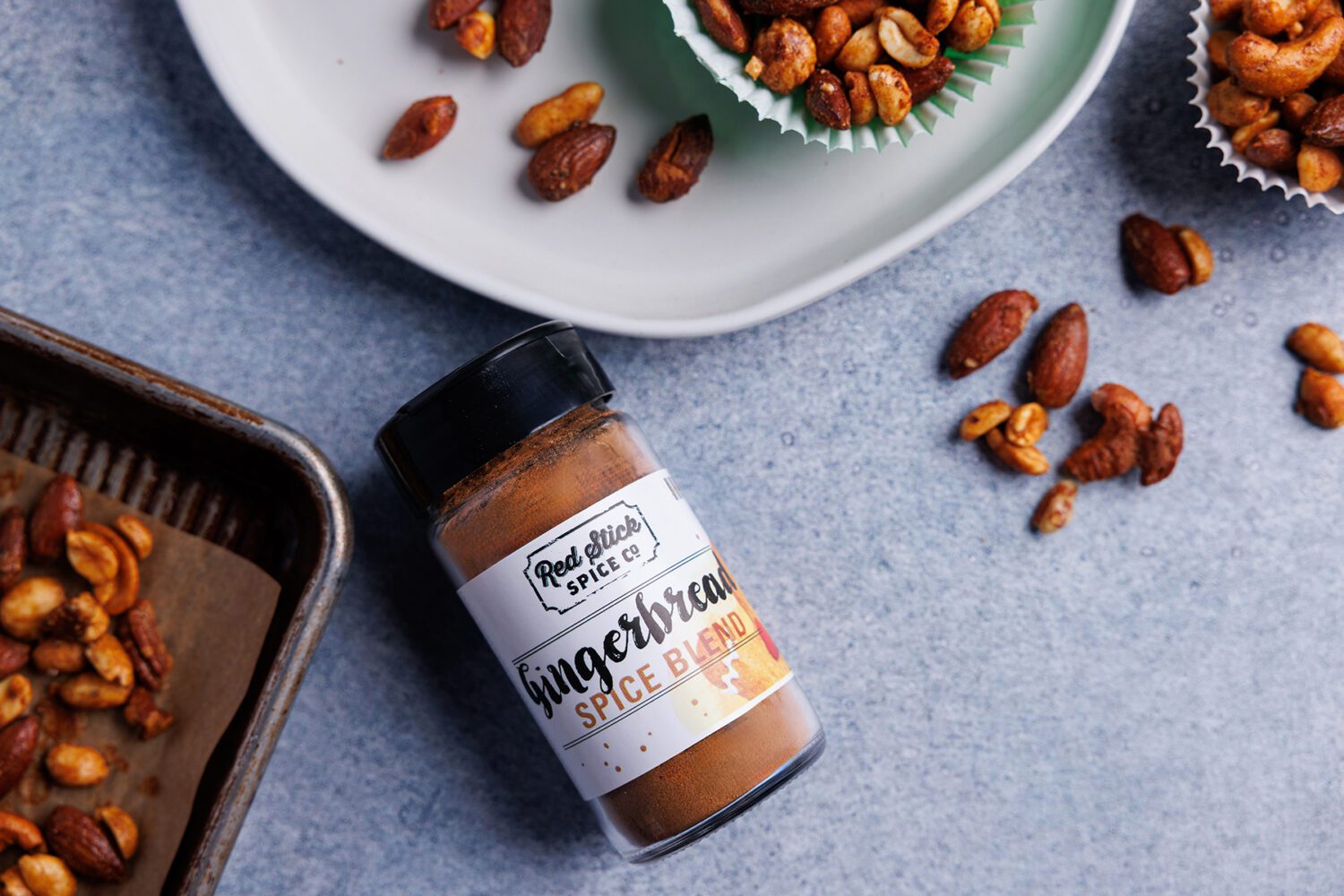 GINGERBREAD SPICED NUTS Recipe | Red Stick Spice